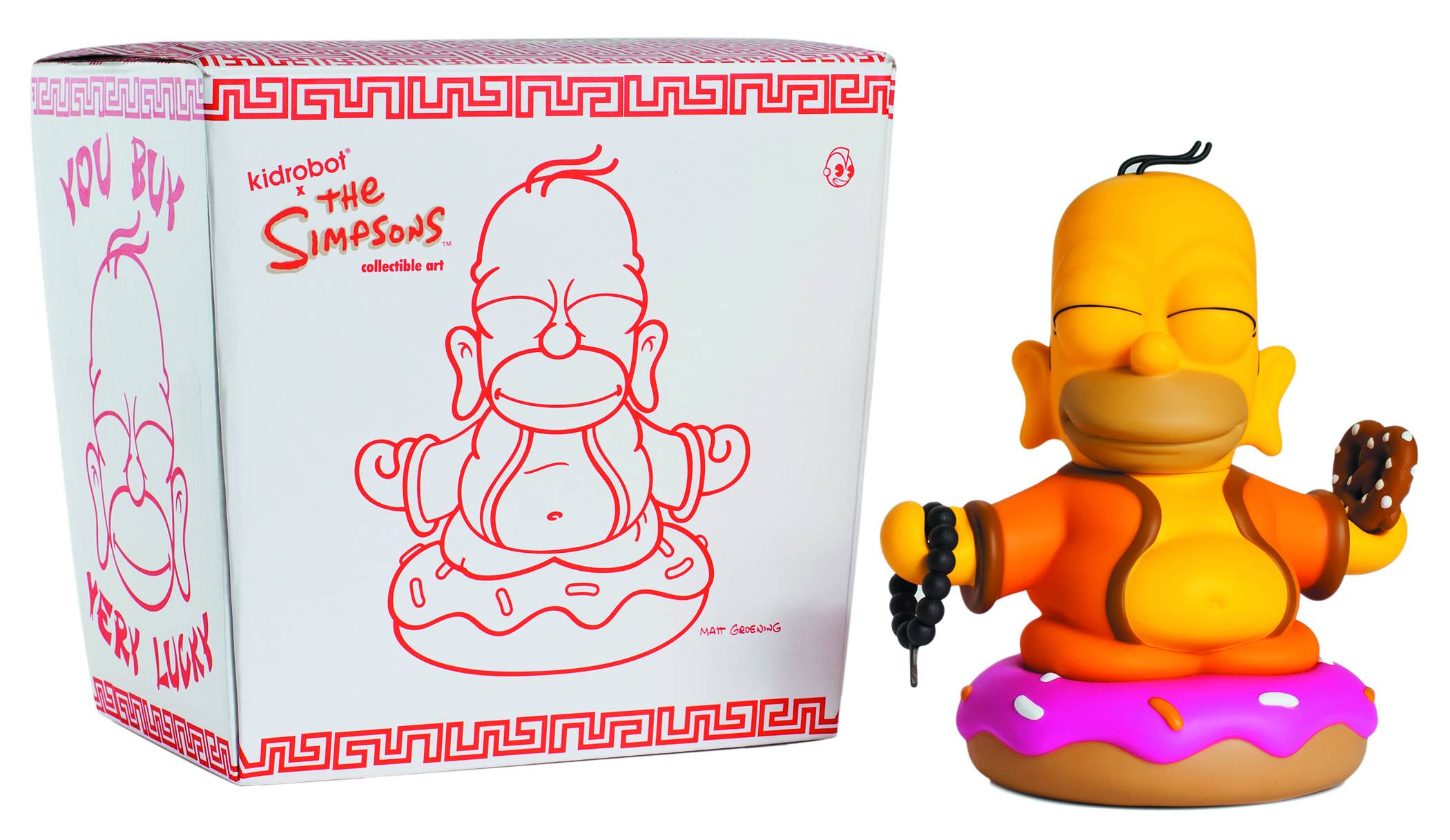 ID9 - Simpsons Homer Buddha Vinyl Figure