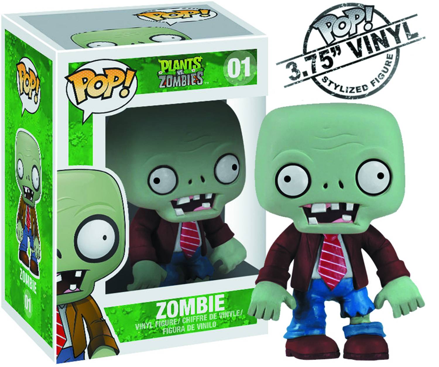 ID9 - zz RIP zz Plants VS Zombies Pop Regular Zombie 10cm