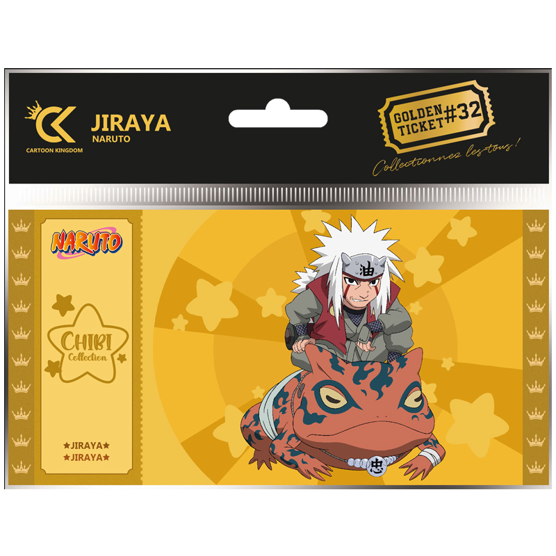 ID9 - Naruto Golden Ticket Chibi Jiraya X10