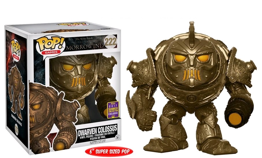 ID9 - The Elder Scrolls Pop Morrowind Dwarven Colossus Oversized 15cm ...
