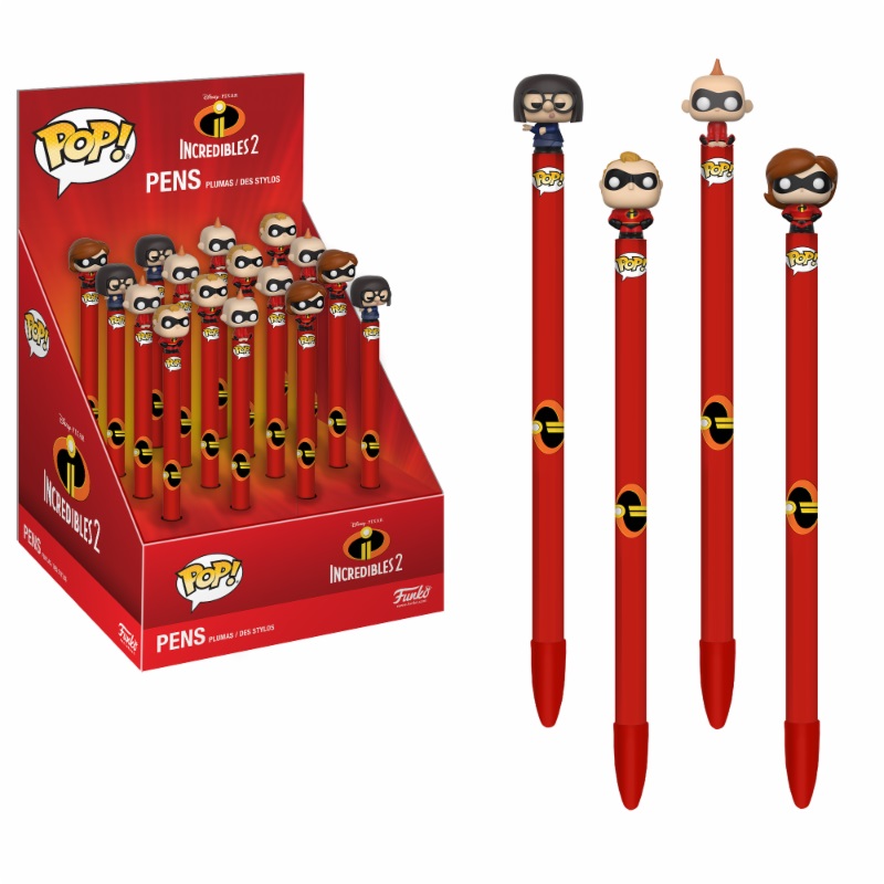 ID9 - Disney Pen Toppers Incredibles 2 16pcs