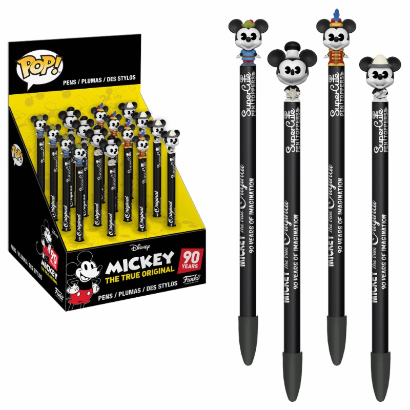 ID9 - Disney Pop Pen Toppers Mickey 90Th Anniv 16pcs