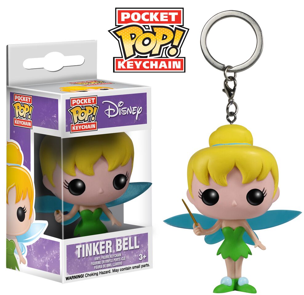 ID9 - Disney Pocket Pop Porte Cle Clochette 4cm