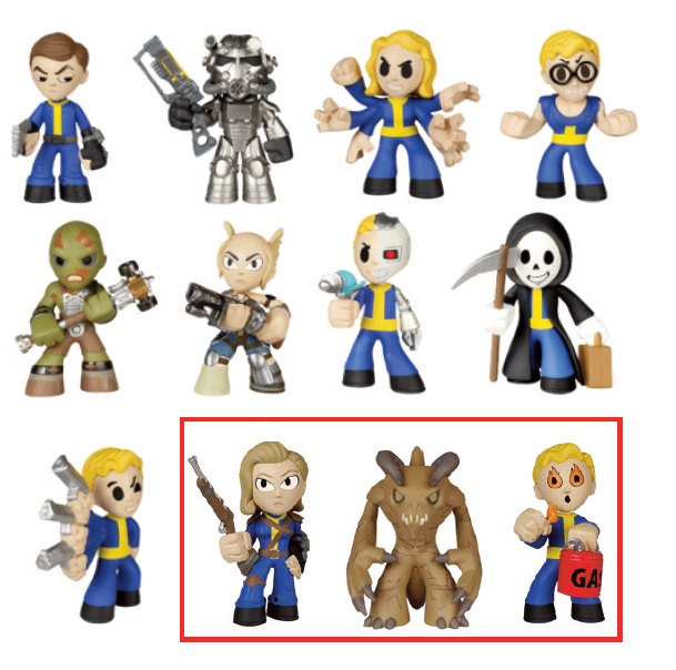 ID9 - Fallout Mystery Minis Variant 12pcs Exclu