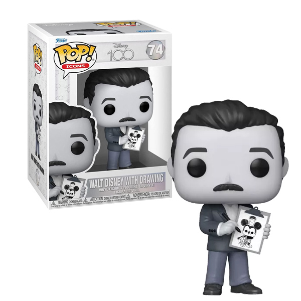 ID9 - Disney Pop Icons Walt Drawing