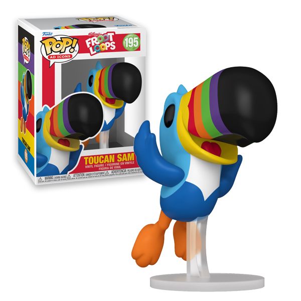 ID9 - Kelloggs Pop Icons Toucan Sam Flying