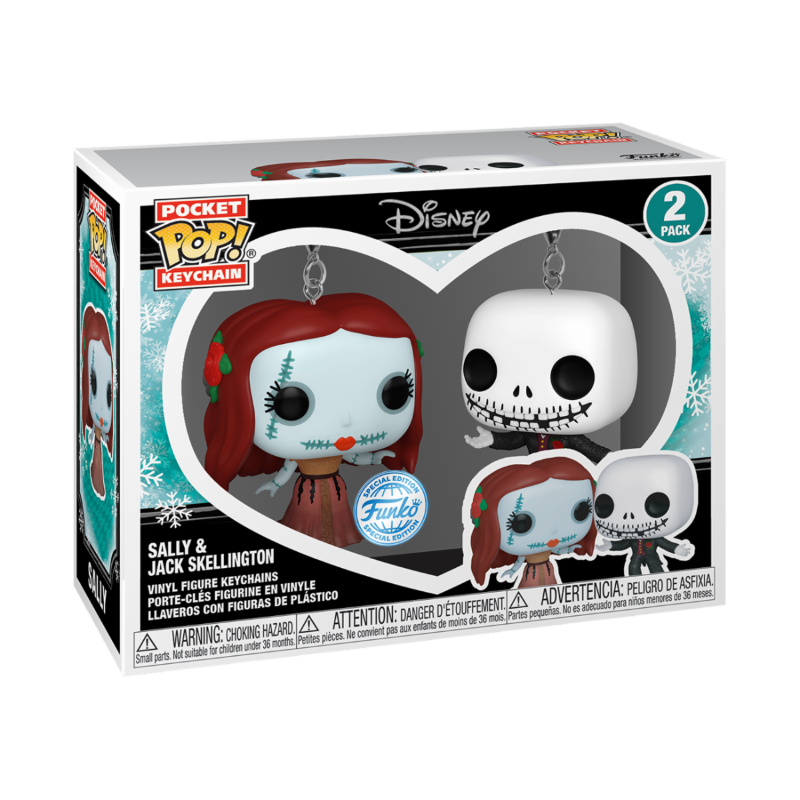 ID9 - Disney Pocket Pop NBX 2Pk Holiday Jack & Sally