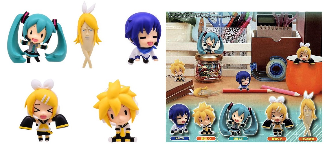 ID9 - Vocaloid Hatsune Miku Desktop figure X set de 5pcs