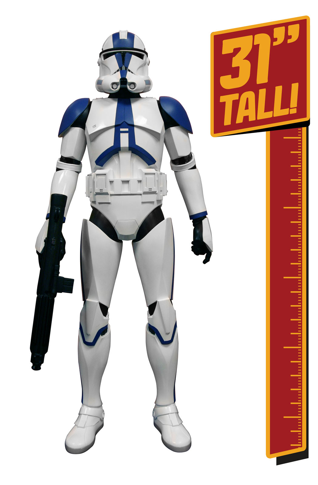 ID9 - SW 501ème Clone Trooper 31in 80cm figure articulée