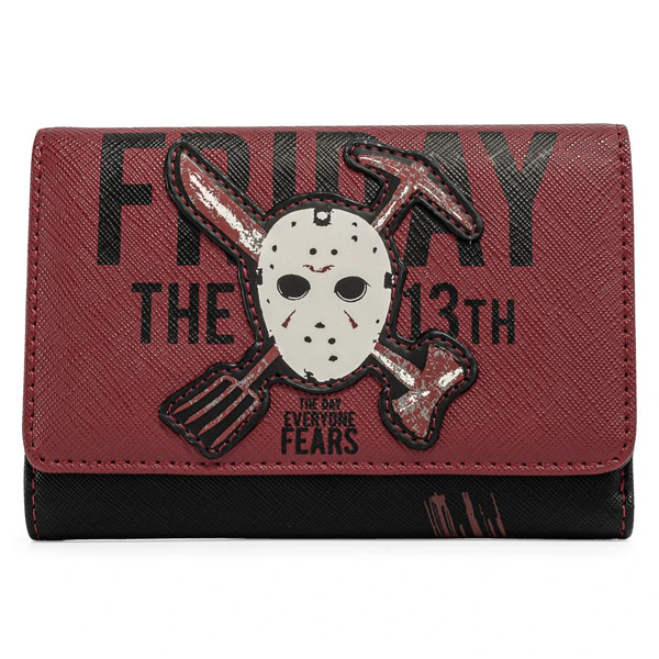 ID9 - Horror Loungefly Portefeuille Friday The 13Th Jason Mask