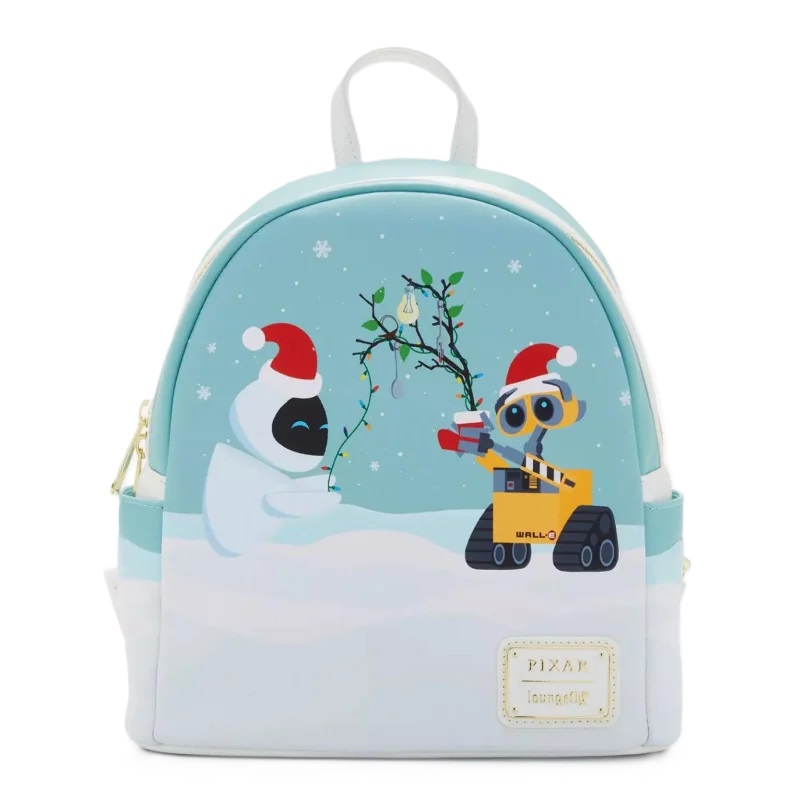 ID9 - Disney Loungefly Mini Sac A Dos Wall E Christmas Tree Glow in the ...