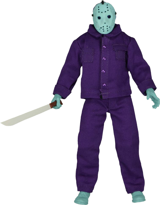 ID9 - Jason Voorhees Friday 13th Videogame Retro Figure 20cm Glow in ...