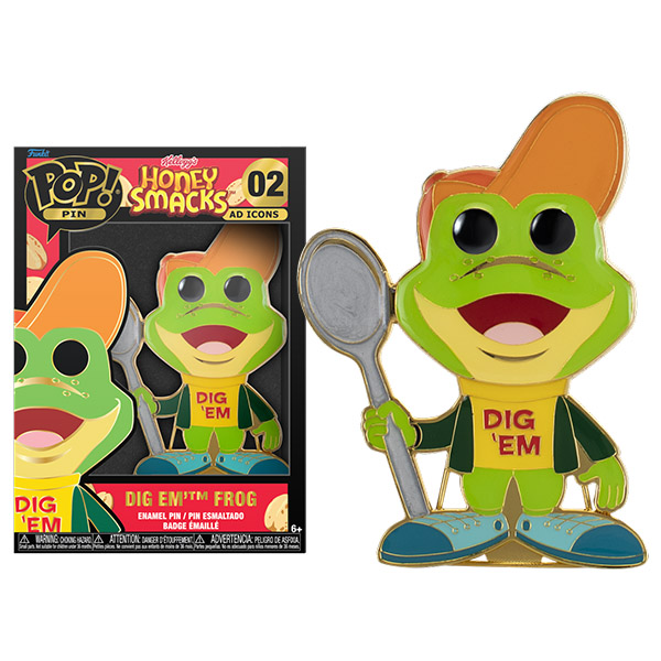ID9 - Kellogg's Pop Pin Honey Smacks Dig Em'Frog