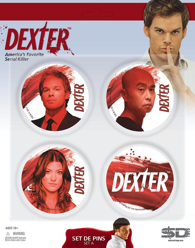 ID9 - Dexter 4 Badges set A