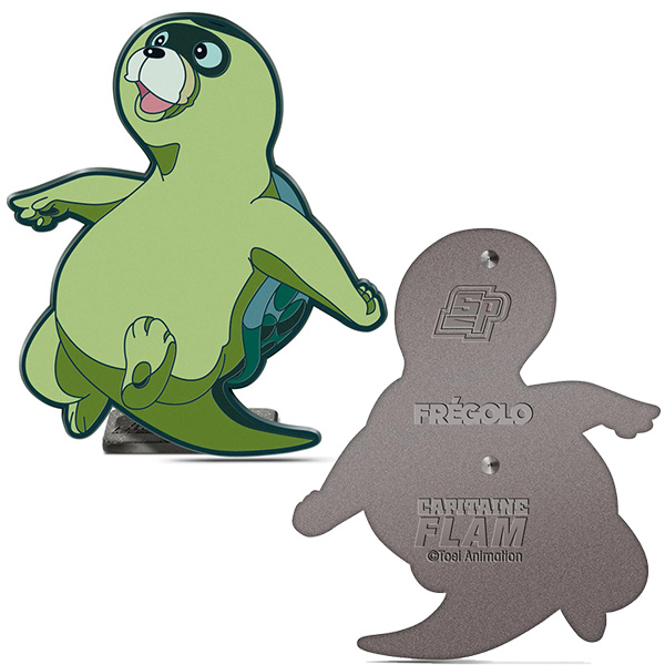 ID9 - Capitaine Flam Pins Blister Card Fregolo 10,5cm