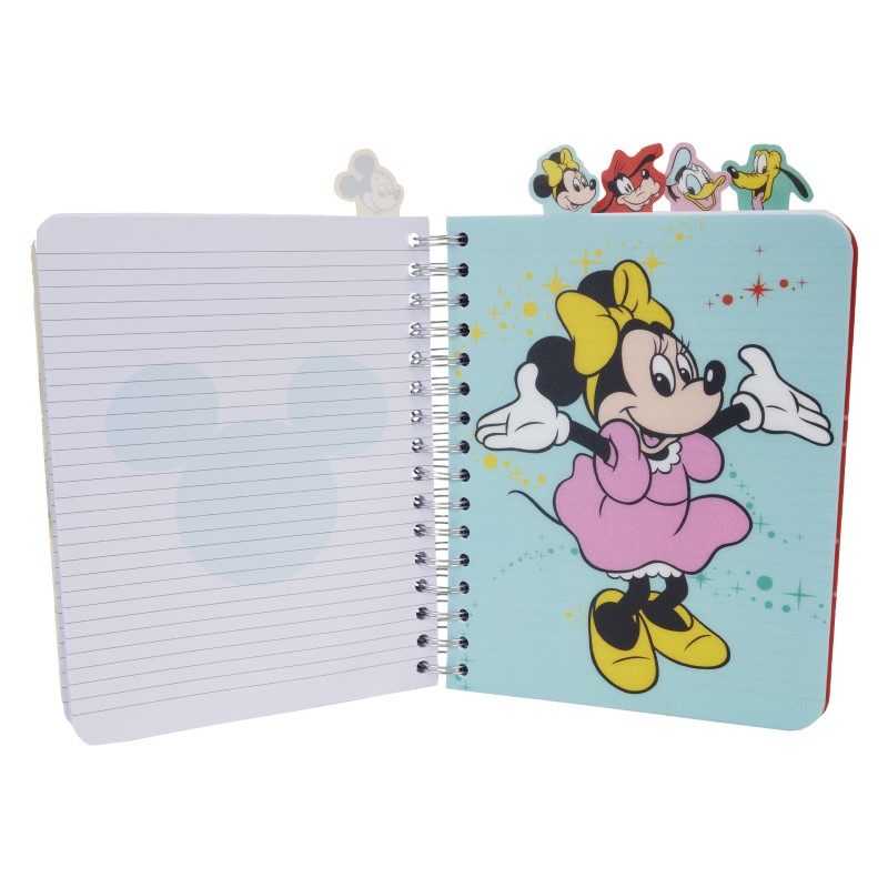 ID9 - Disney Loungefly Stationary Journal 100Th Anniv Mickey And Friends