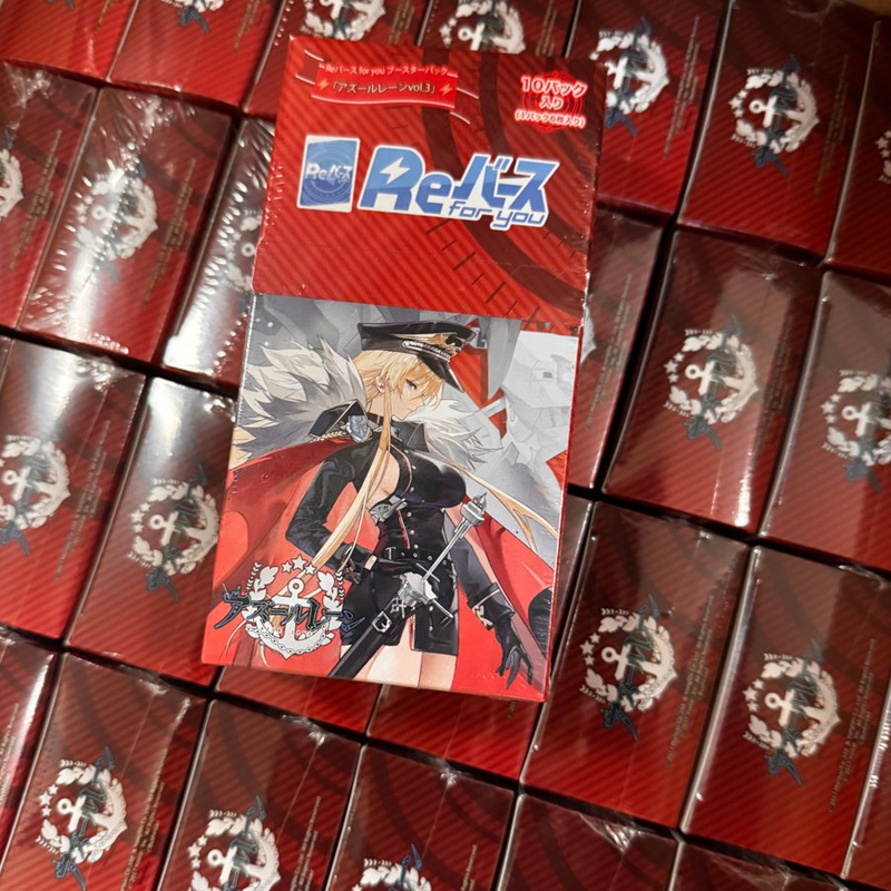ID9 - Weiss Schwarz TCG Rebirth Azure Lane Vol3 Display 10 Boosters 6 ...