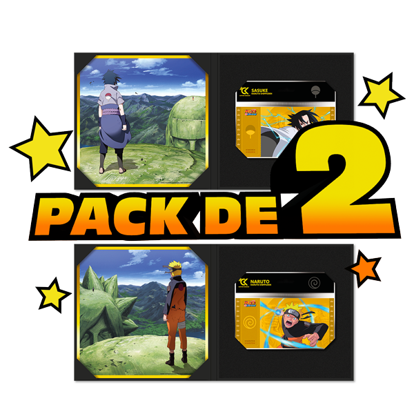 ID9 - Golden ticket Drop set de 2 Shiki Pack Naruto Shippuden